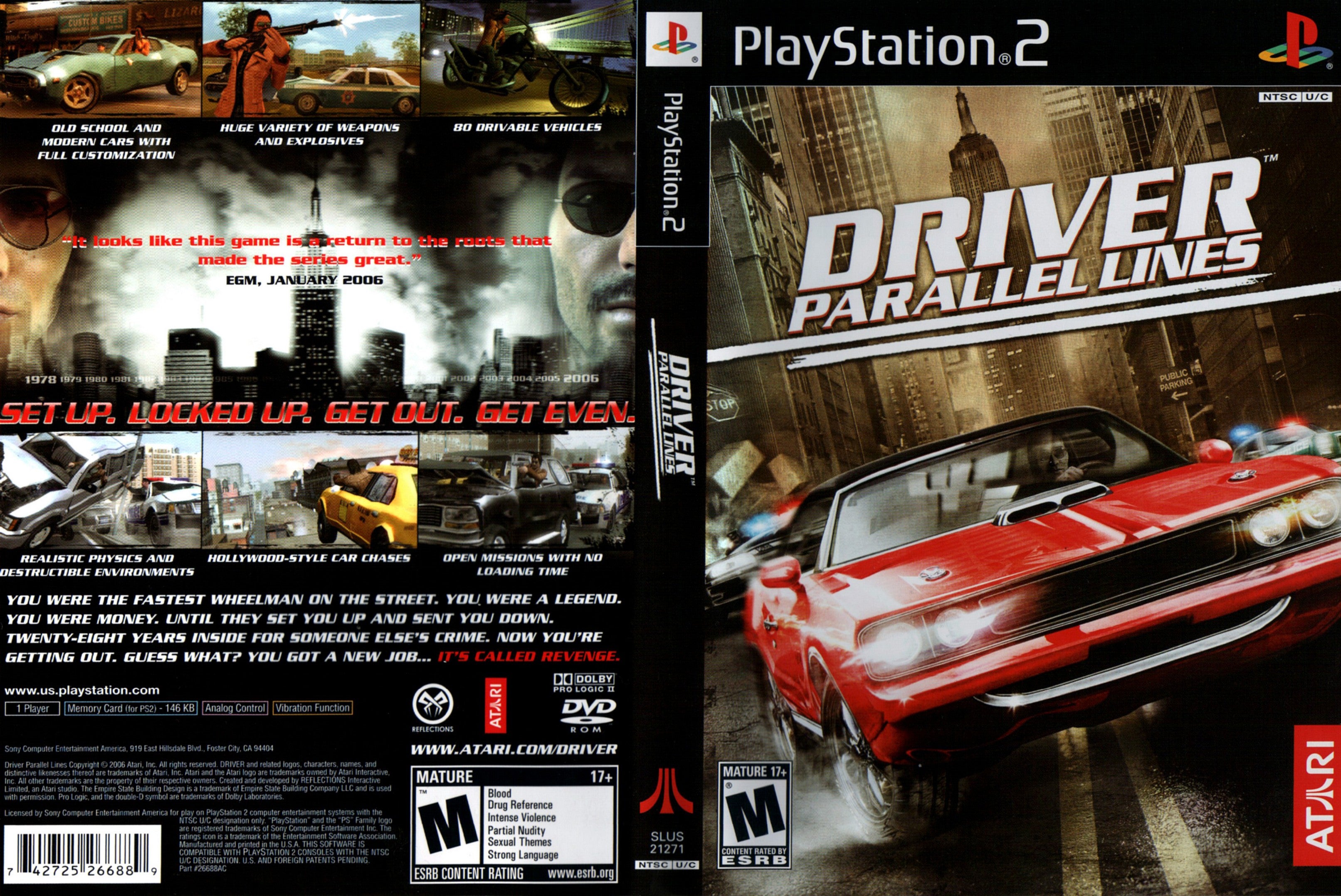Driver Parallel Lines - Playstation 2 Iso Driver: Parallel Lines ...